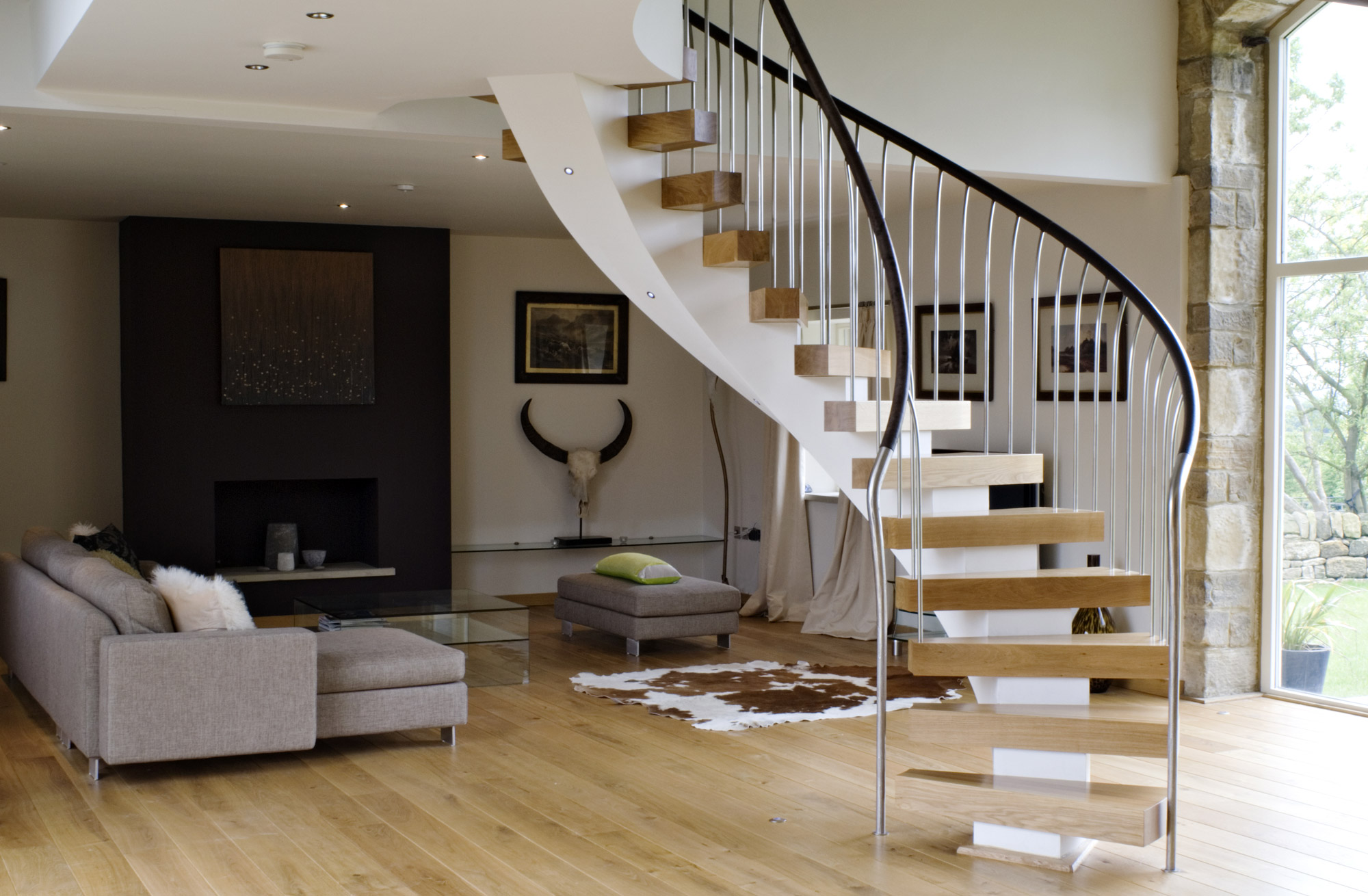 Bespoke Helical Stair Design | Helical Stairs UK | Bisca