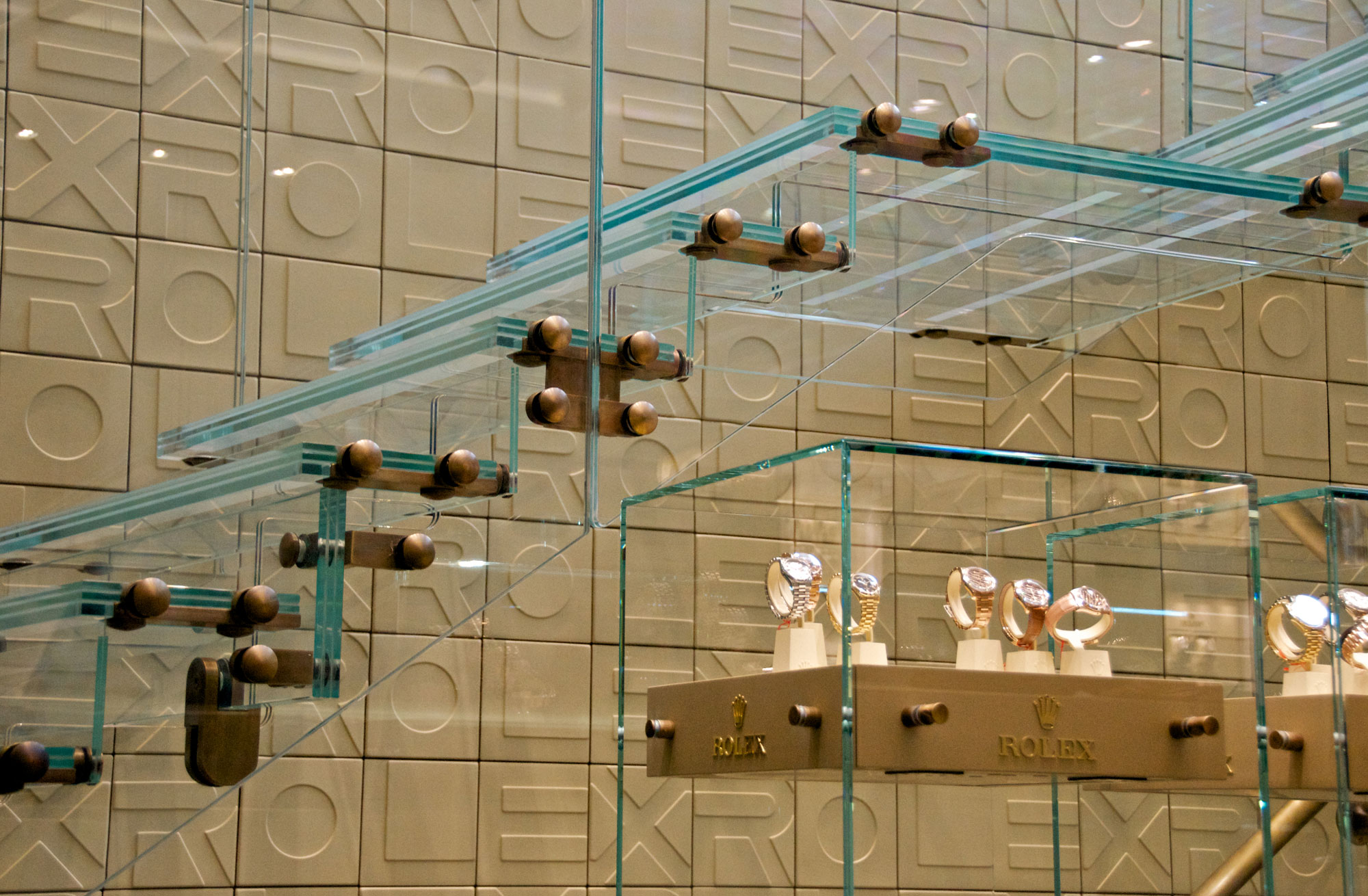 Glass Staircase | Rolex Leeds Staircase | Bisca Staircases