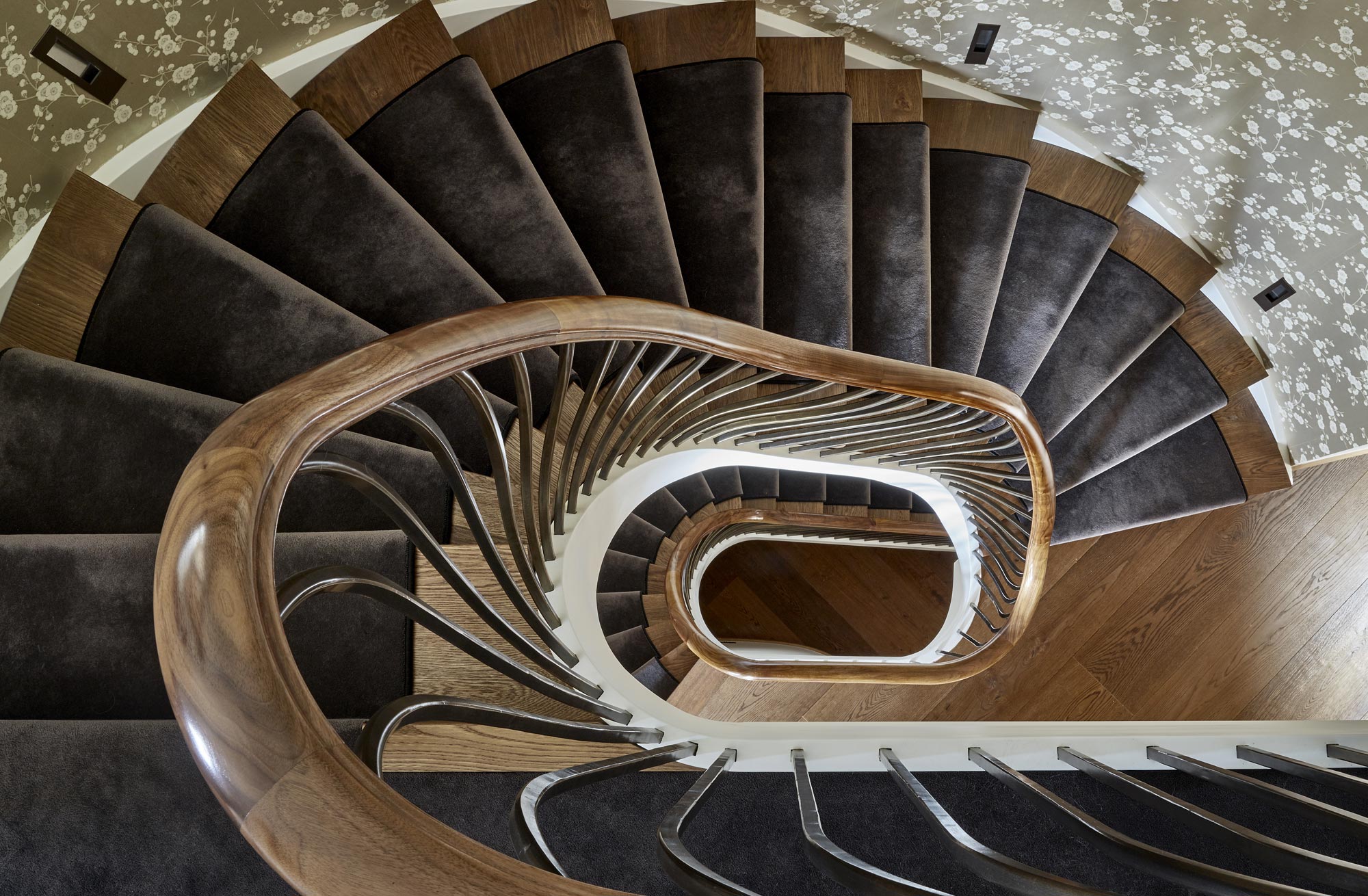 Art Nouveau Inspired Stairs | Stair Design Gallery | Bisca