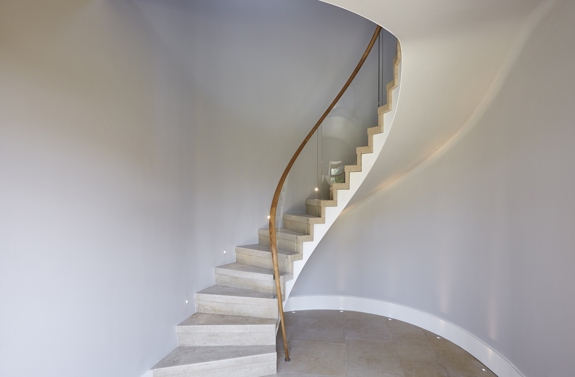 Zigzag Staircase | Stone Cantilever Staircase | Stair Gallery | Bisca