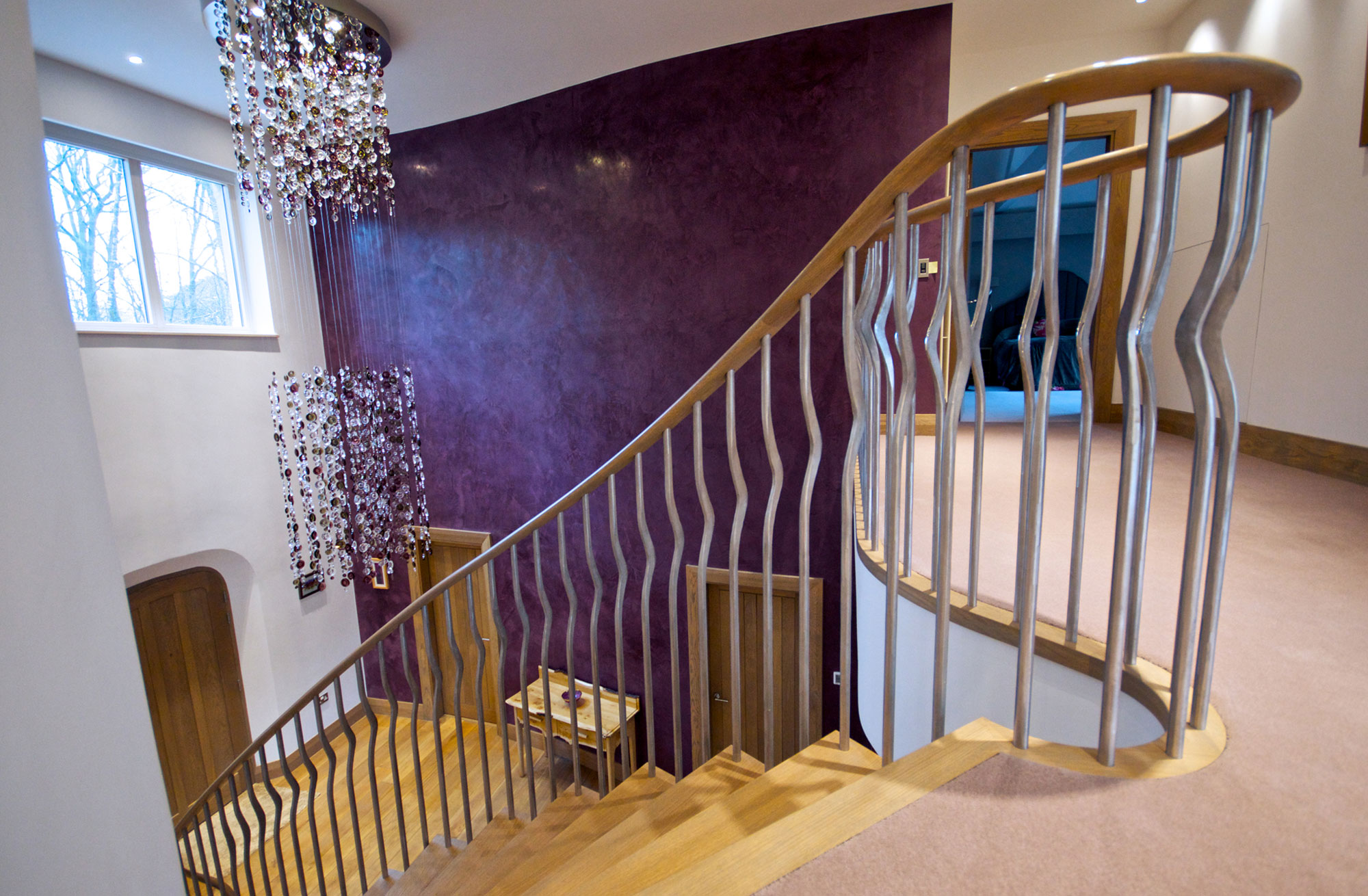 Bespoke Spine Staircase | Lake District Staircases | Bisca