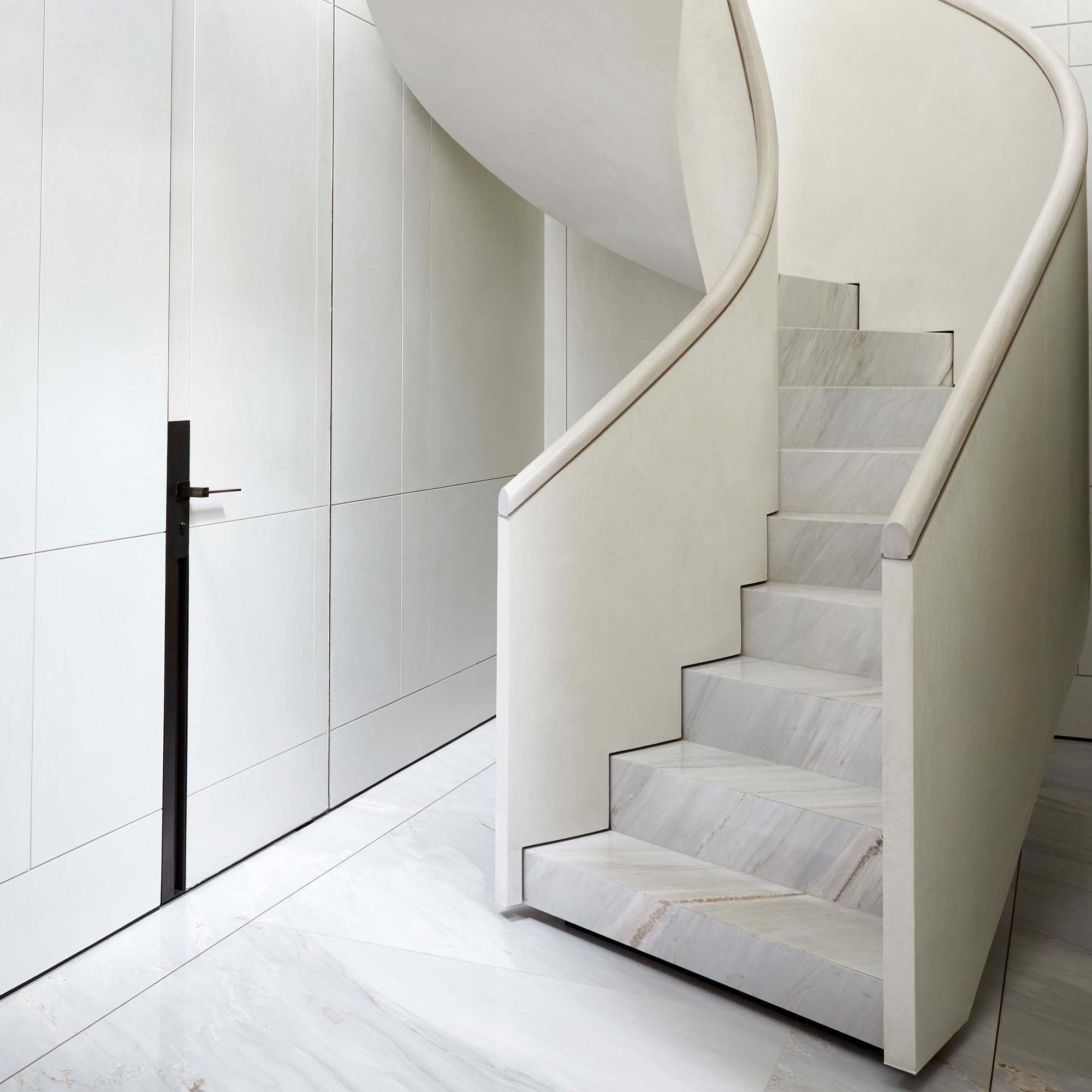 Helical Marble Staircase | Bespoke Helical Stair Designs | Bisca
