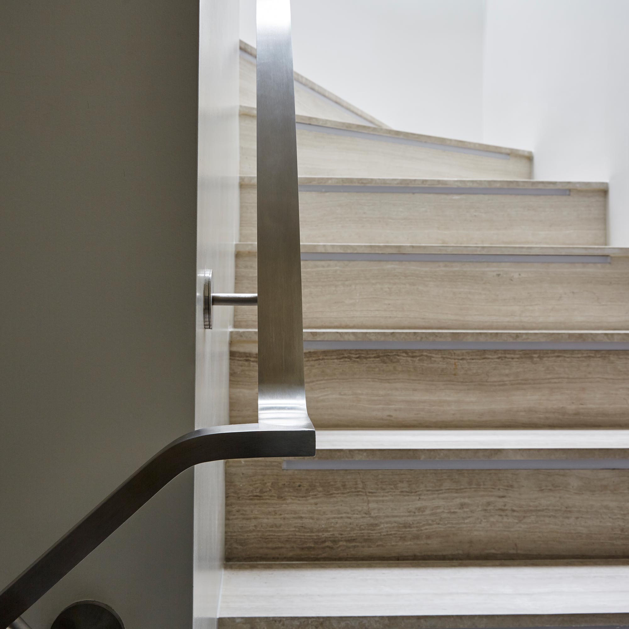 Steel Handrail | Handrail & Balustrade Design London | Bisca