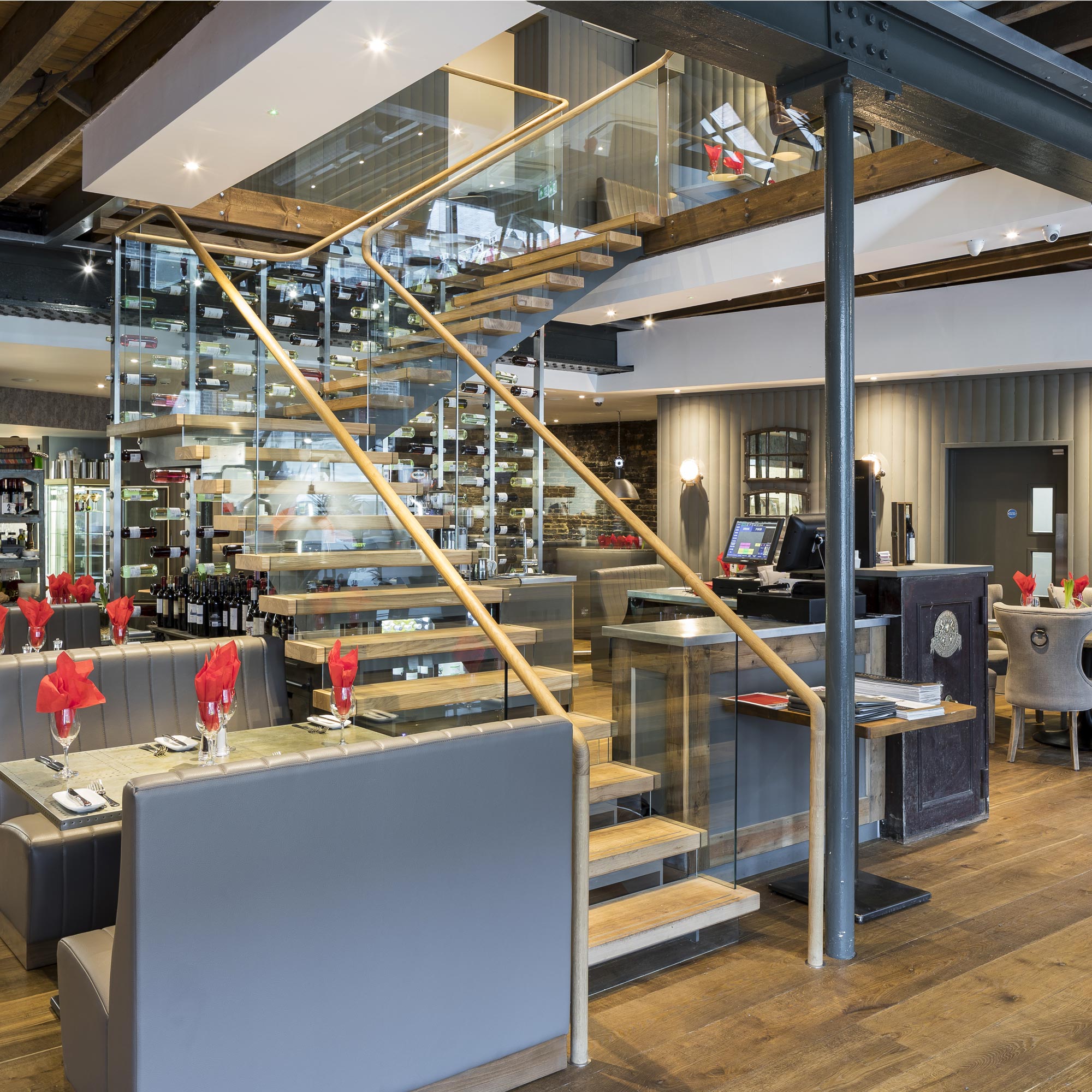 Industrial Stair Design, Morpeth - Bisca Staircase Design