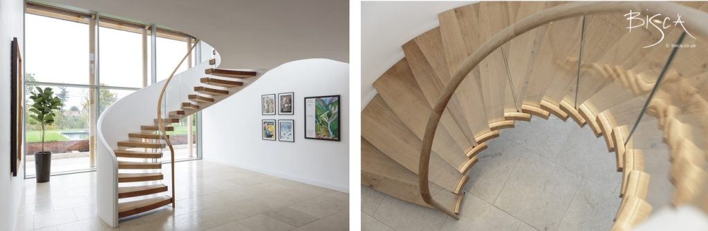 Architect Names Staircase 'A Triumph of Sculptural Design'